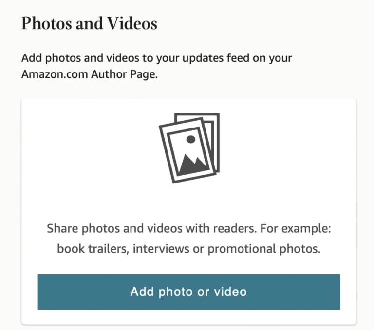 Amazon Author Central Guide: Setting up a Professional Page