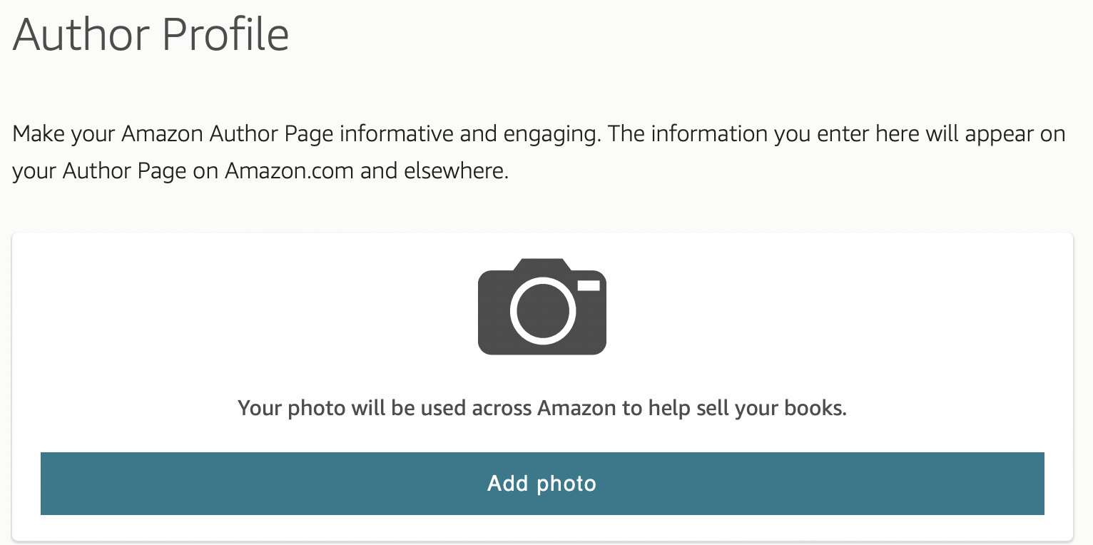 Amazon Author Central Guide: Setting up a Professional Page