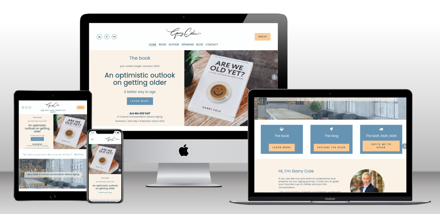 How to Build an Author Website from Scratch (Live Examples)